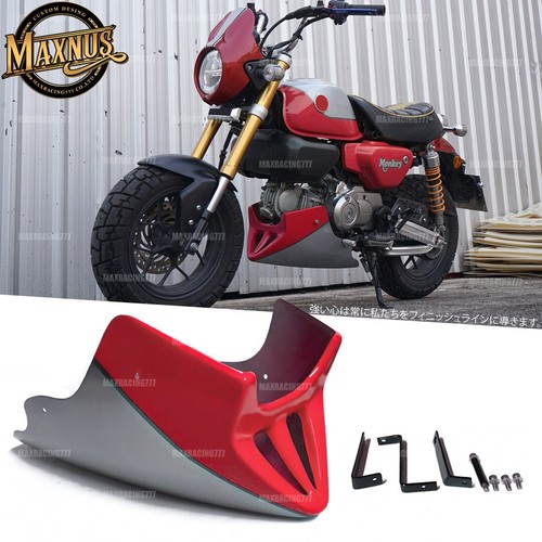 UNDER FAIRING COVER TRIM ABS PAINTED RED FIT FOR HONDA MONKEY Z125 2022 ...