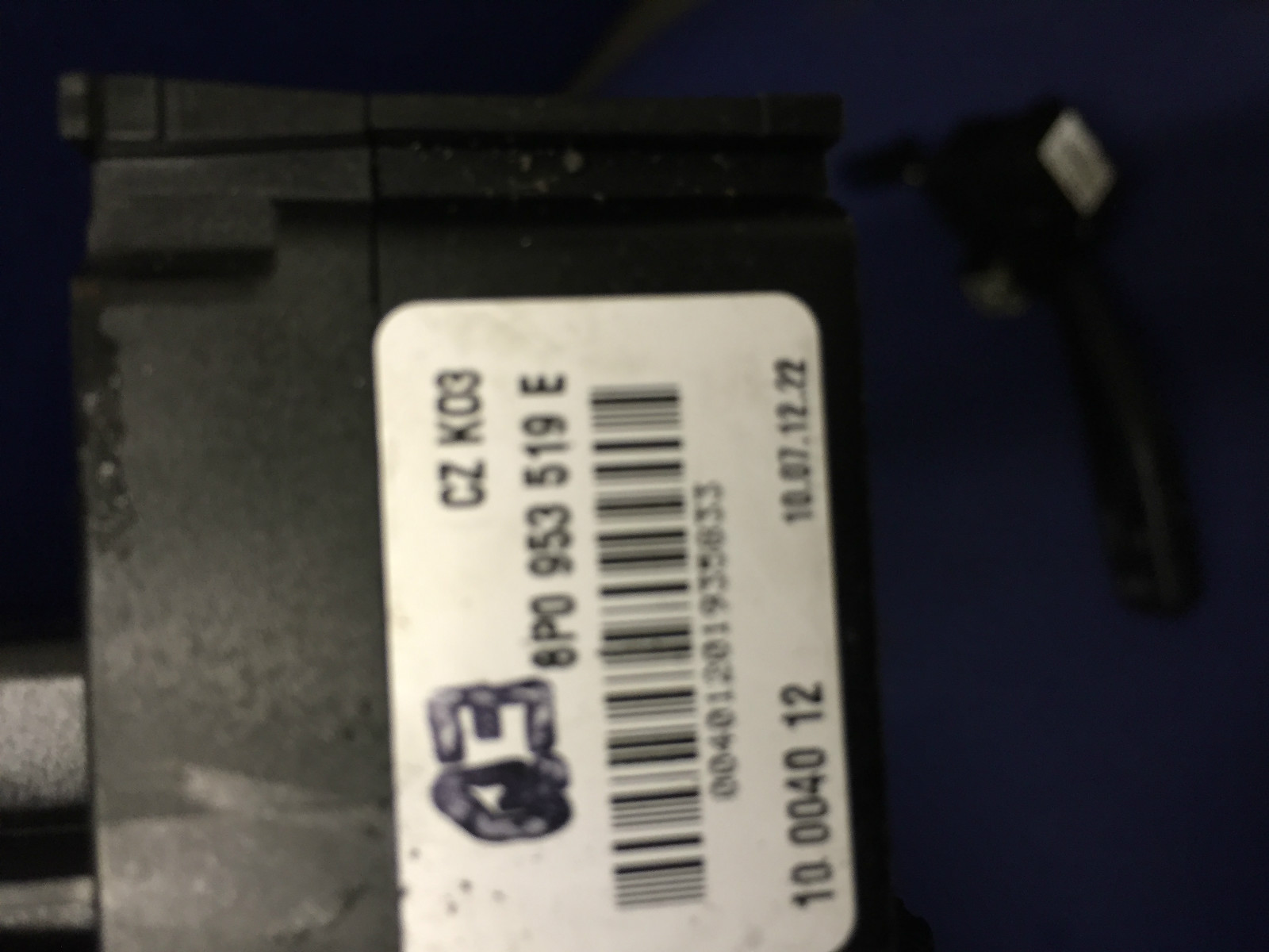 Audi A3 Windscreen Wiper Combination Switch 8p0 953 519 E for sale ...