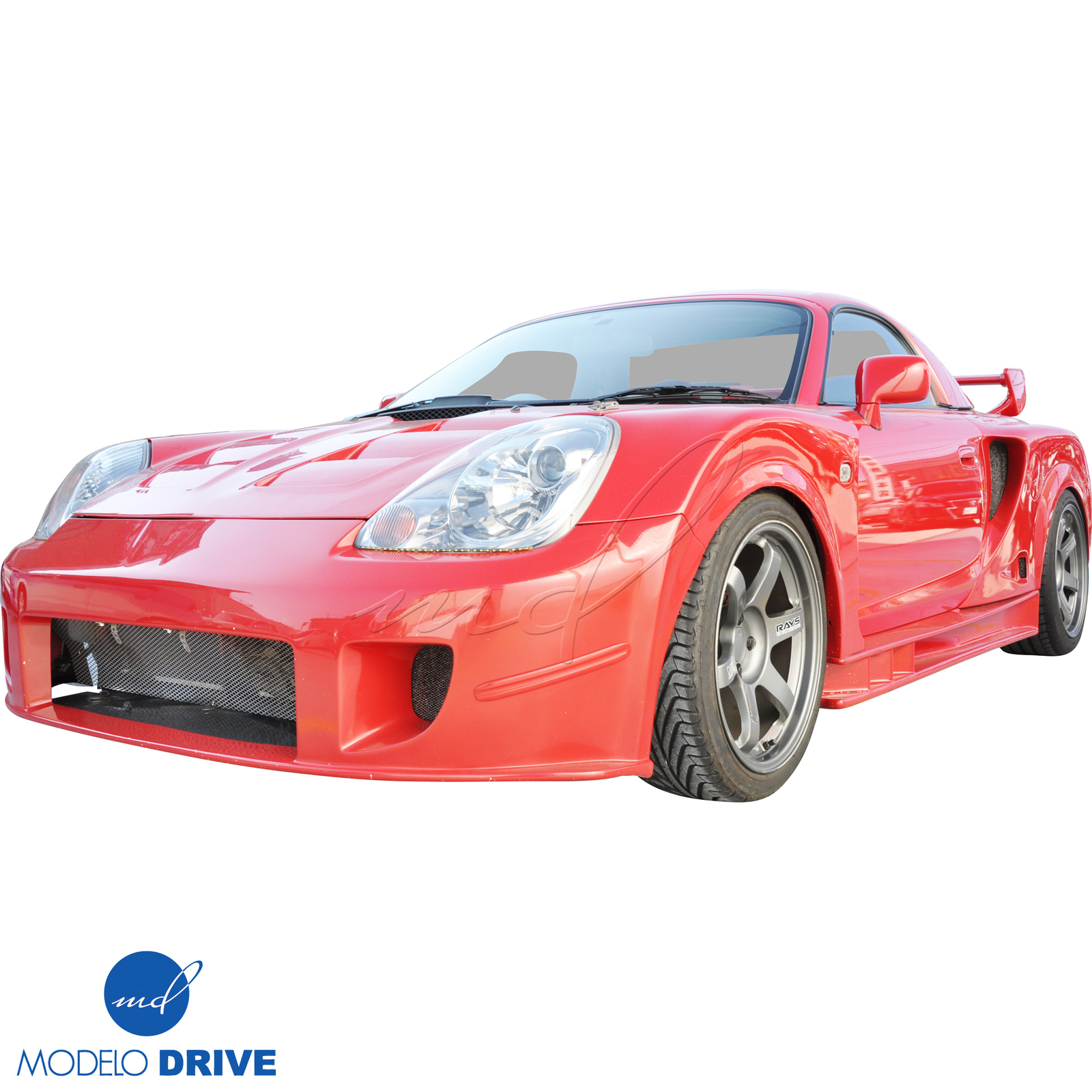 ModeloDrive FRP WDS BAND Frunk Hood (front) MRS Spyder for MR2 Toyota ...
