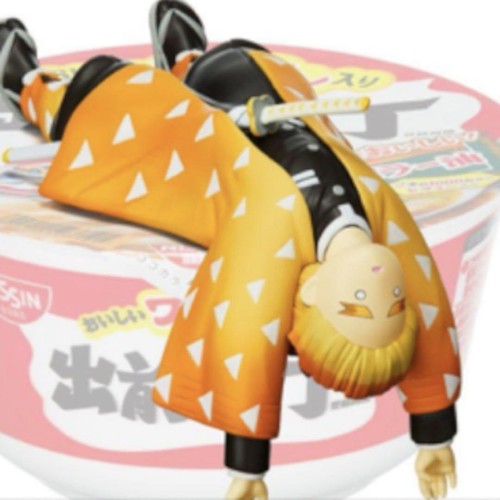 Nisshin Chicken Ramen Demon Slayer Collaboration Futa Figure Genzen | eBay