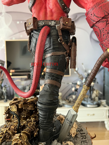 Hellboy Statue Figure Resin Model Collectible Limited Boy Gift | eBay