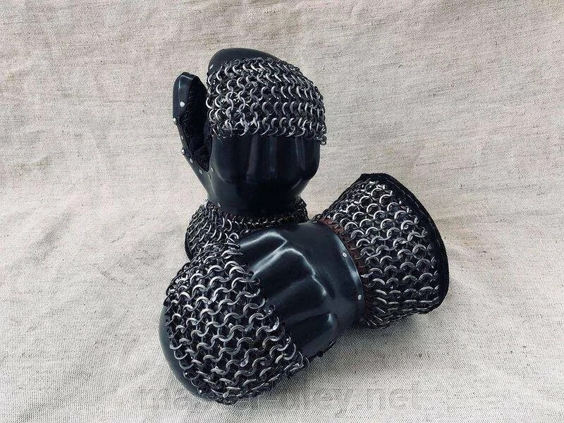 Christmas Medieval Chainmail Medieval Knight Gauntlets Gothic Gauntlet ...