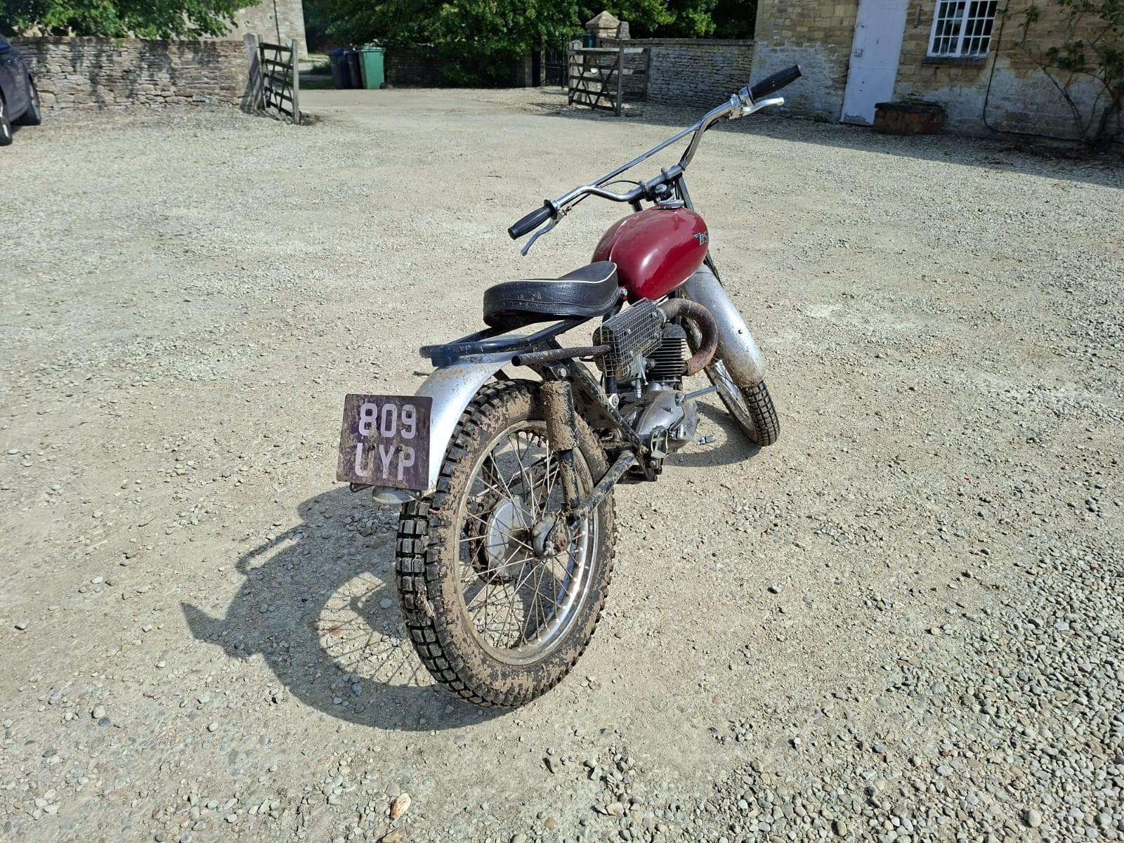 1962 Bsa Bantam D7 Pre65 Trials Bike Burgundy Tank Road Legal V5c Restored - Bike Years - 1960s