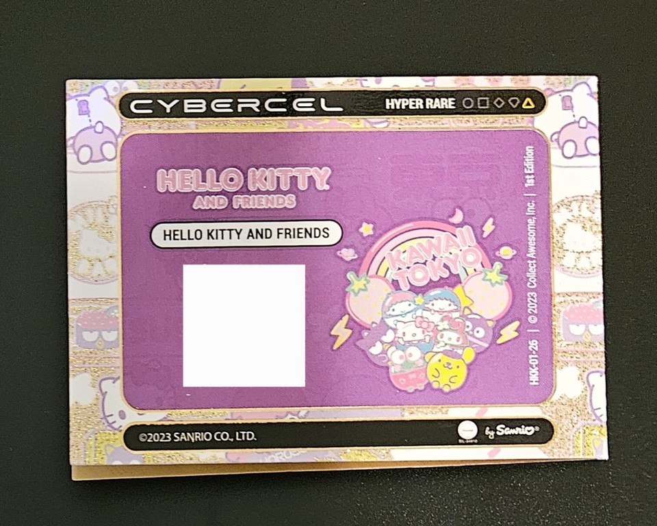 Kawaii Tokyo Hyper Rare (Hello Kitty And Friends Cybercel 3D Cel Art ...