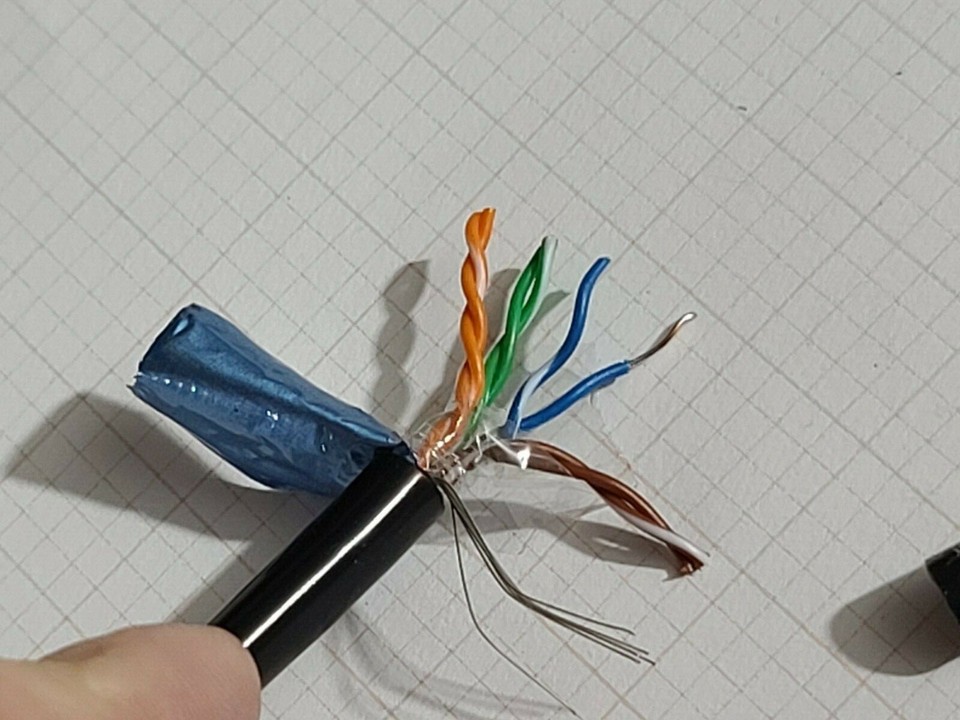 Belden 7919A 24/4P F/UTP CAT5e DataTuff Shielded Industrial Network ...