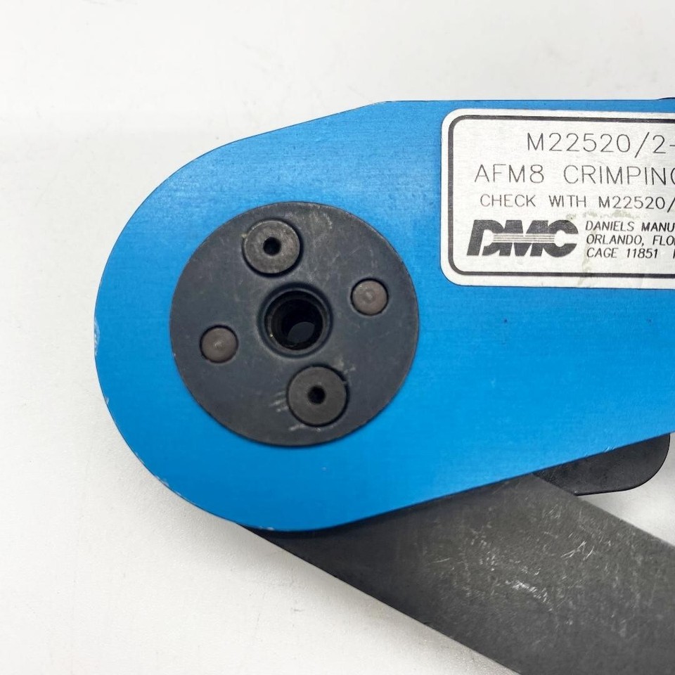 USED DMC Daniels AFM8 M22520/2-01 Aviation Crimp Tool Crimper | eBay