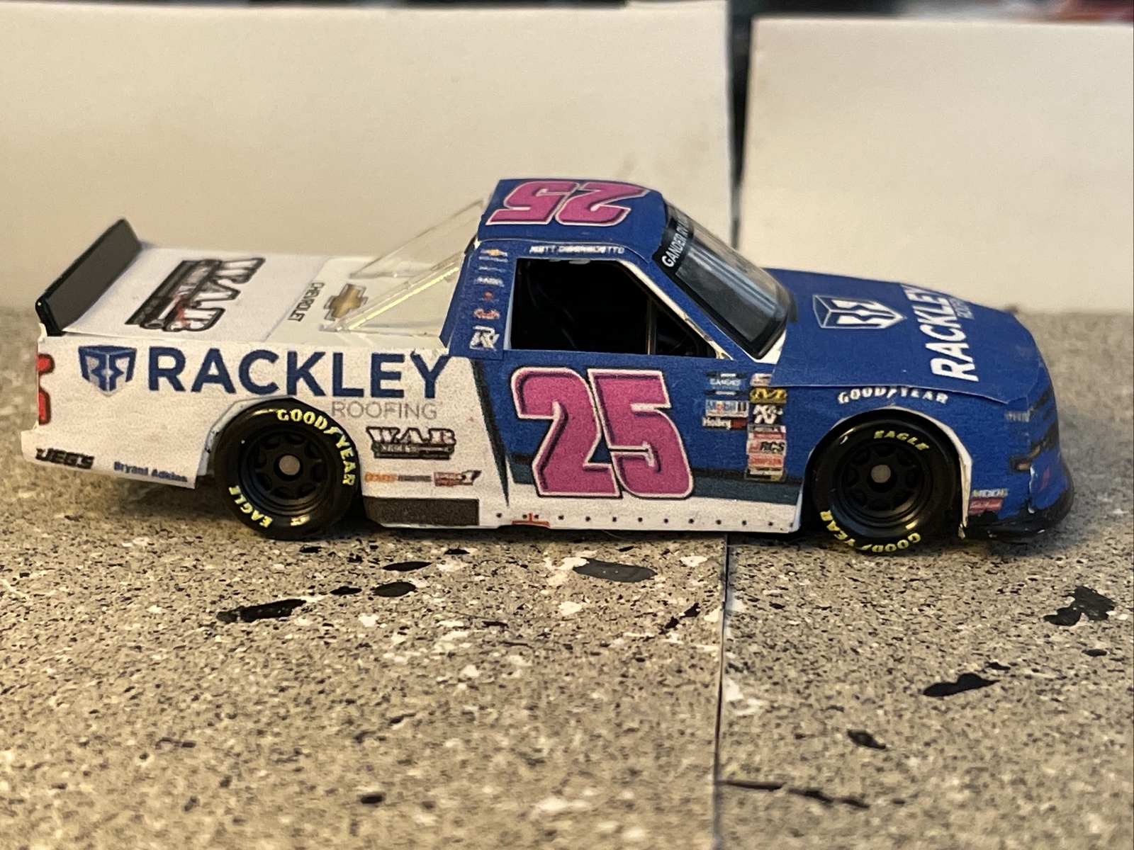 2022 NASCAR Diecast 1/64 Matt Dibenedetto #25 Rackley Truck Series ...