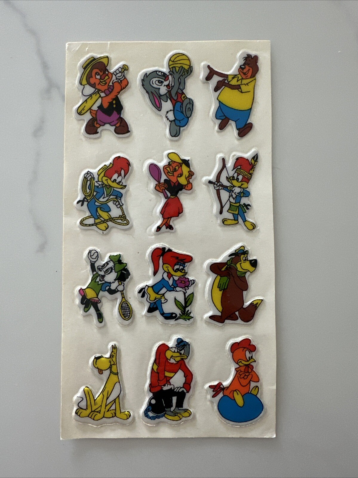 Walter Lantz Woody Woodpecker Stick A Toon Stickers Set 1978 | eBay