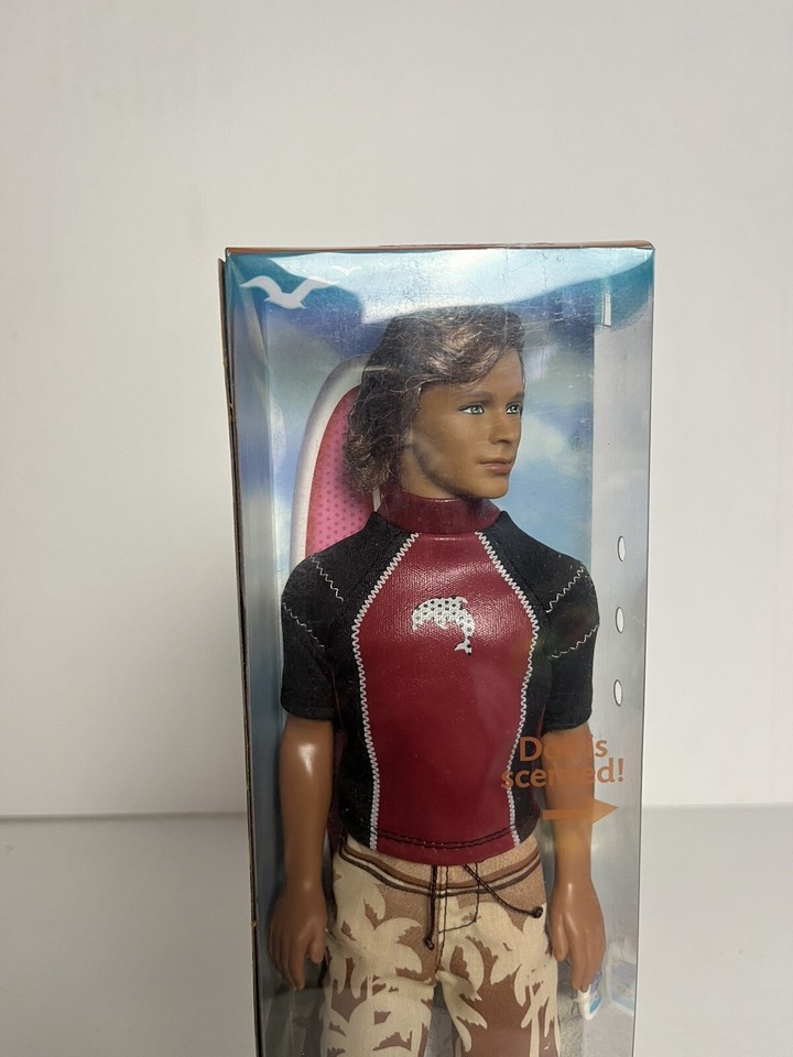 Vintage 2004 Barbie Blaine Cali Guy Surfer Barbie Doll G8667 NRFB Ken’s ...