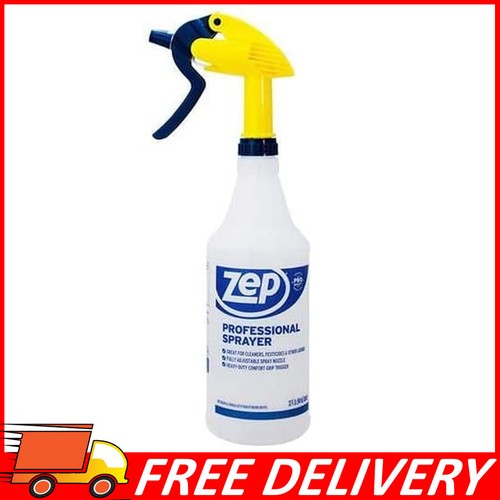 Zep Professional Sprayer Bottle - 32 Ounces 30 Foot Spray, Adjustable ...