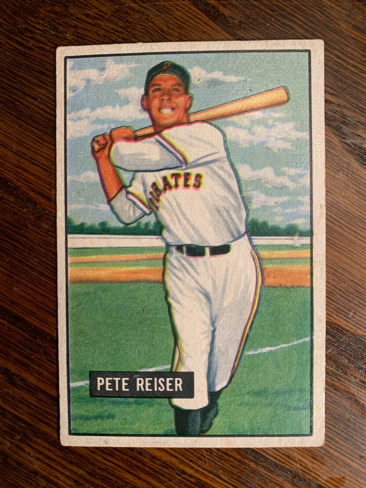 1951 BOWMAN #238 PETE REISER PITTSBURGH PIRATES BASEBALL CARD EX/MT | eBay
