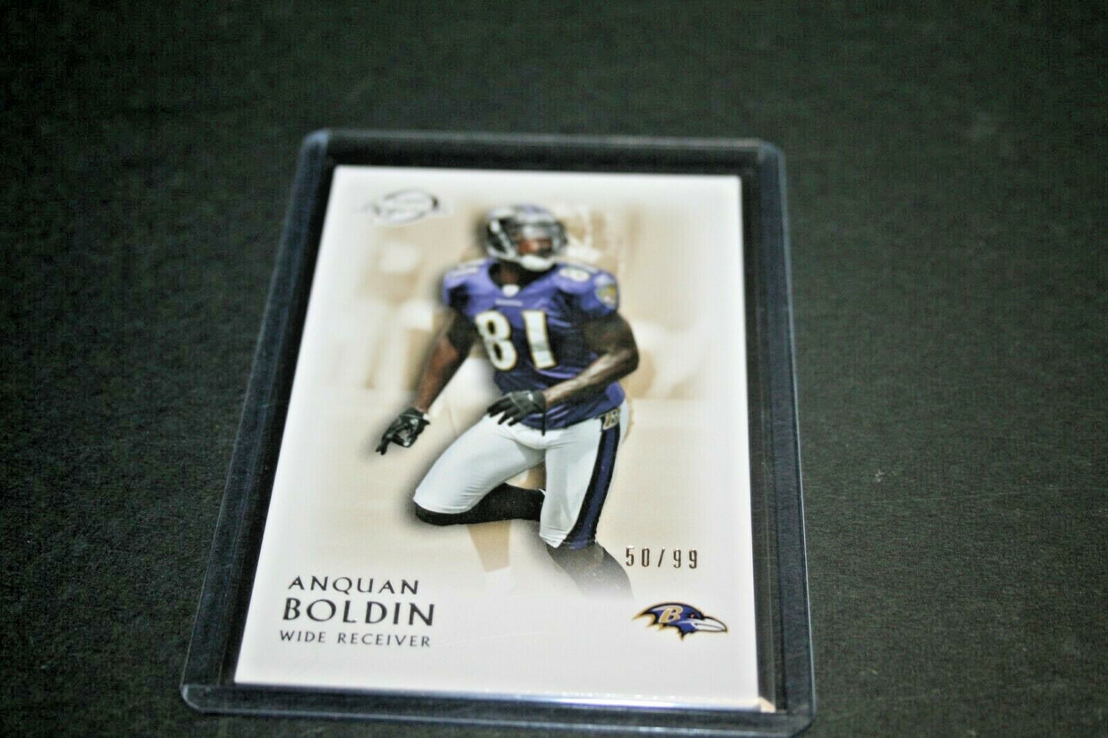 Anquan Boldin 20011 Topps Legends # 62 Ravens # 50/99 | eBay