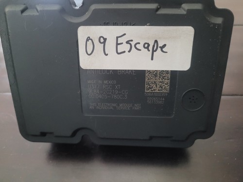 USED 2009 Ford Escape, Mariner, Tribute ABS Module ONLY 9L84-2C219-CG ...