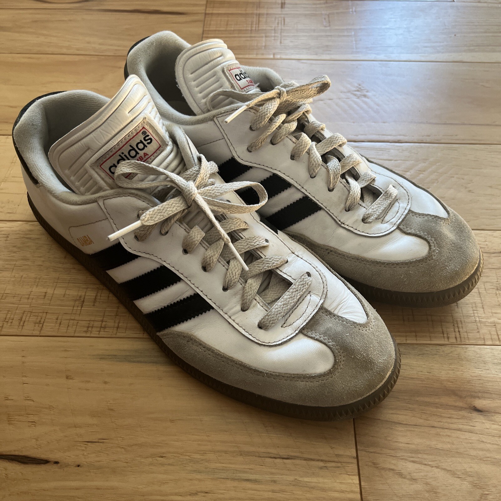 adidas shoes Samba Classic White black sneakers - Siz… - Gem