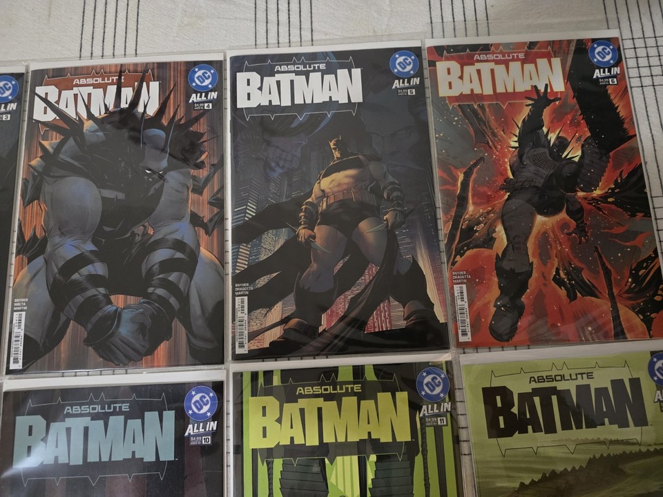 Absolute Batman Full Run #1-16 + Annual #1, Ark M #1, Absolute Evil #1 ...