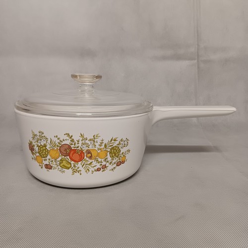 Corning Ware Range Topper N-2 1/2 Spice of Life With Lid 2 1/2 Quart ...