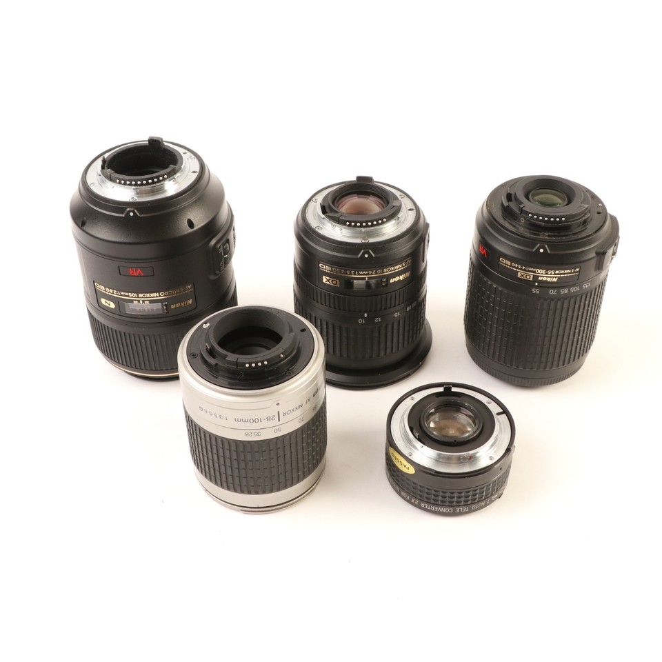 Nikon Lenses - Faulty job lot of 20 Nikon Lenses | eBay UK