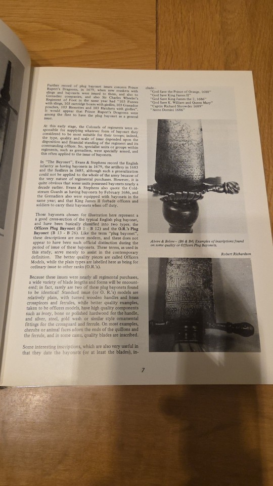 BRITISH & COMMONWEALTH BAYONETS, Skennerton. Edged Weapons ...