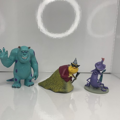 disney pixar monsters inc toy figurines Sully, Roz Slug, Randall | eBay