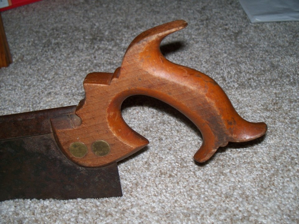 Antique R. Groves & Sons Miter Hand Saw Sheffield | eBay