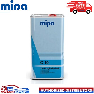 MIPA 1K Single Pack Clearcoat RFU C10 5L Clear Lacquer Klarlack | eBay UK