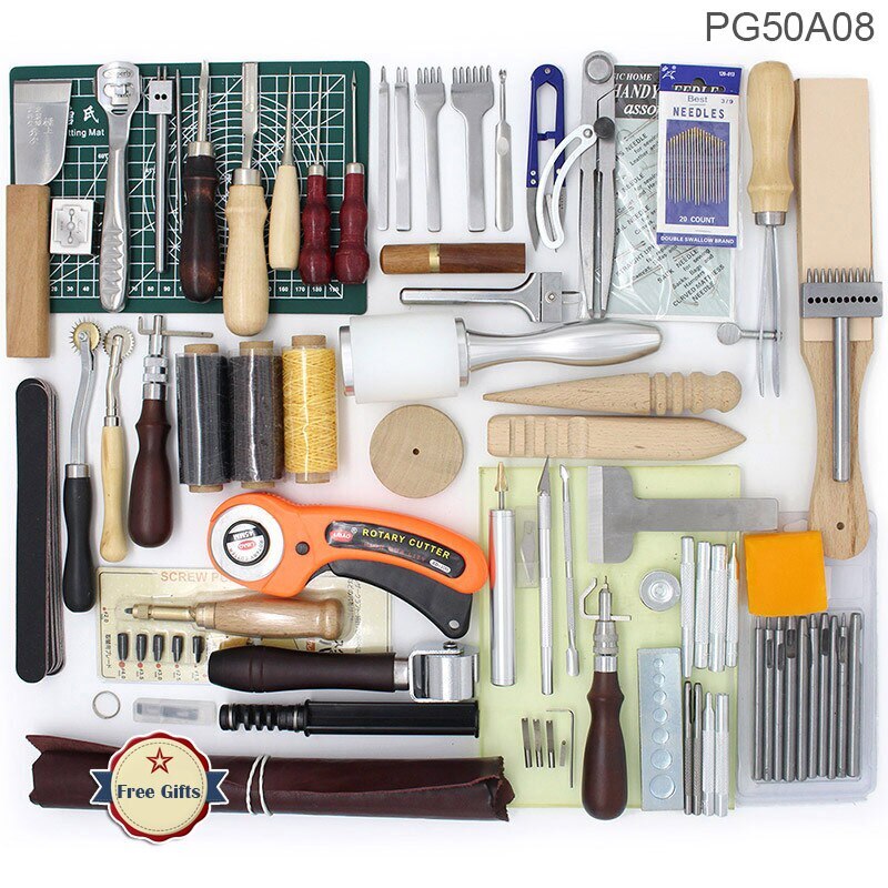 High quality leather craft sewing handmade DIY Groover Awl Edge Creaser ...