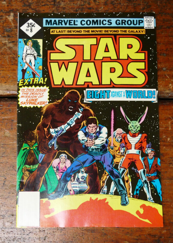 Star Wars #8 Comic Book (1978 Marvel Comics) Whitman Variant 1st App ...