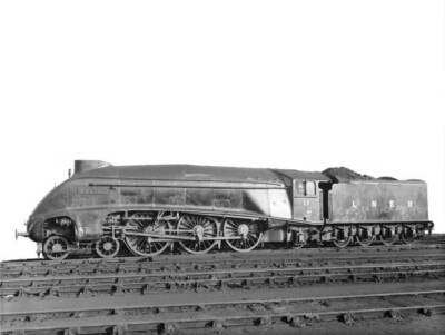 A4 Class Mallard Locomotive, Doncaster Works, 1946 Train Old Photo ...