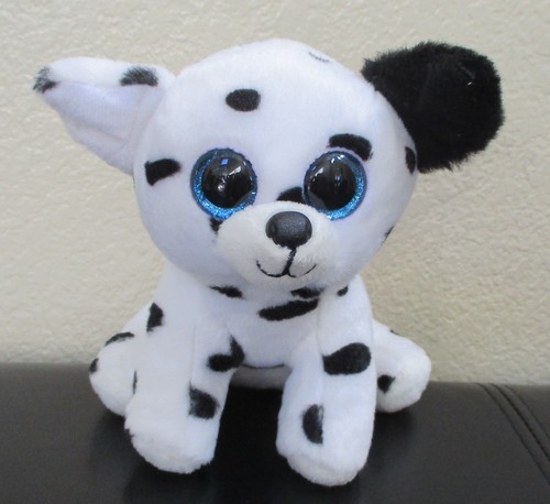 Ty VelveTy Catcher The Dalmatian Blue Sparkle Eyes No Tag | eBay
