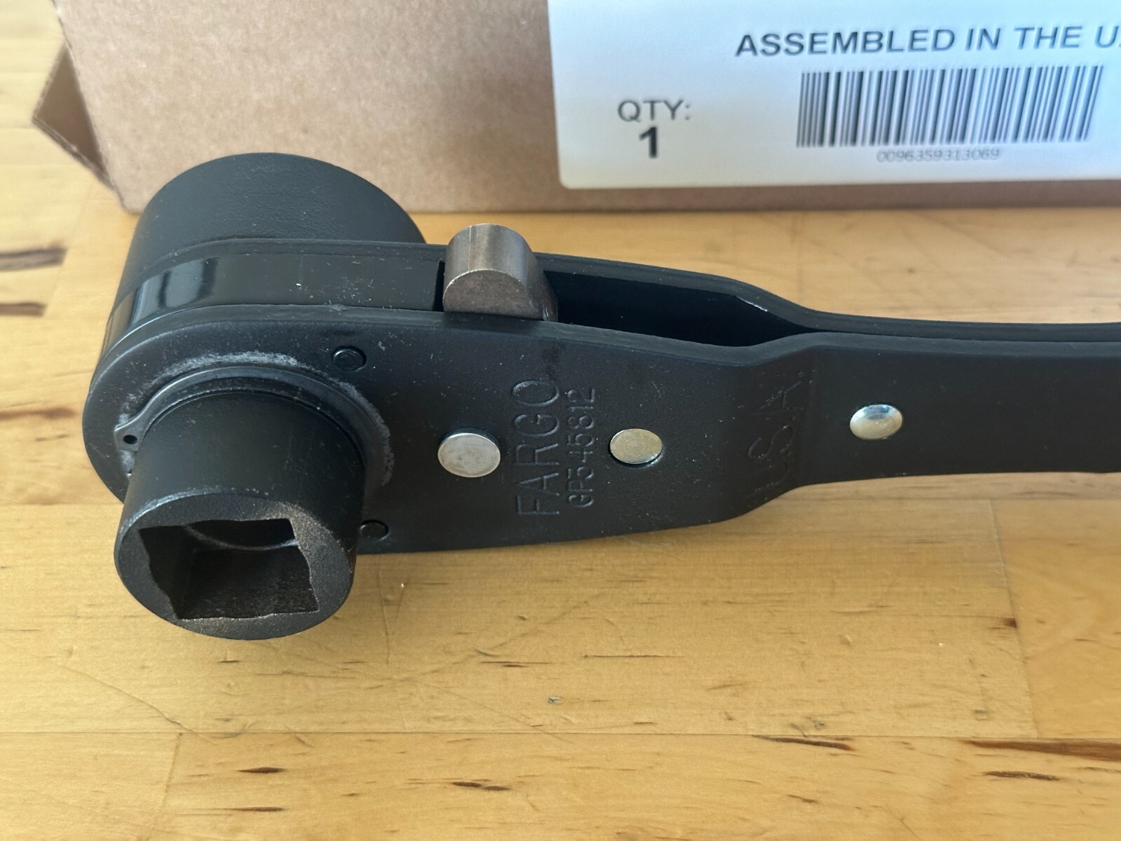 FARGO GP345812 Lineman Ratcheting Box Wrench 1x1-1/8 /4 for sale online ...