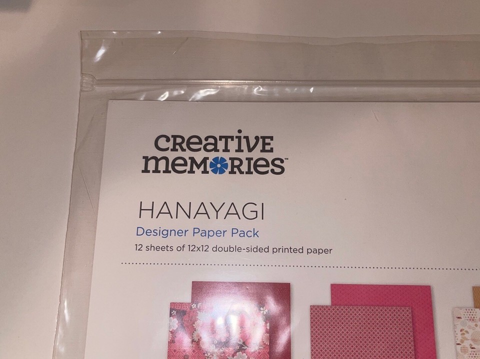 Creative Memories 12 x 12 Designer Paper Packs--You Choose | eBay
