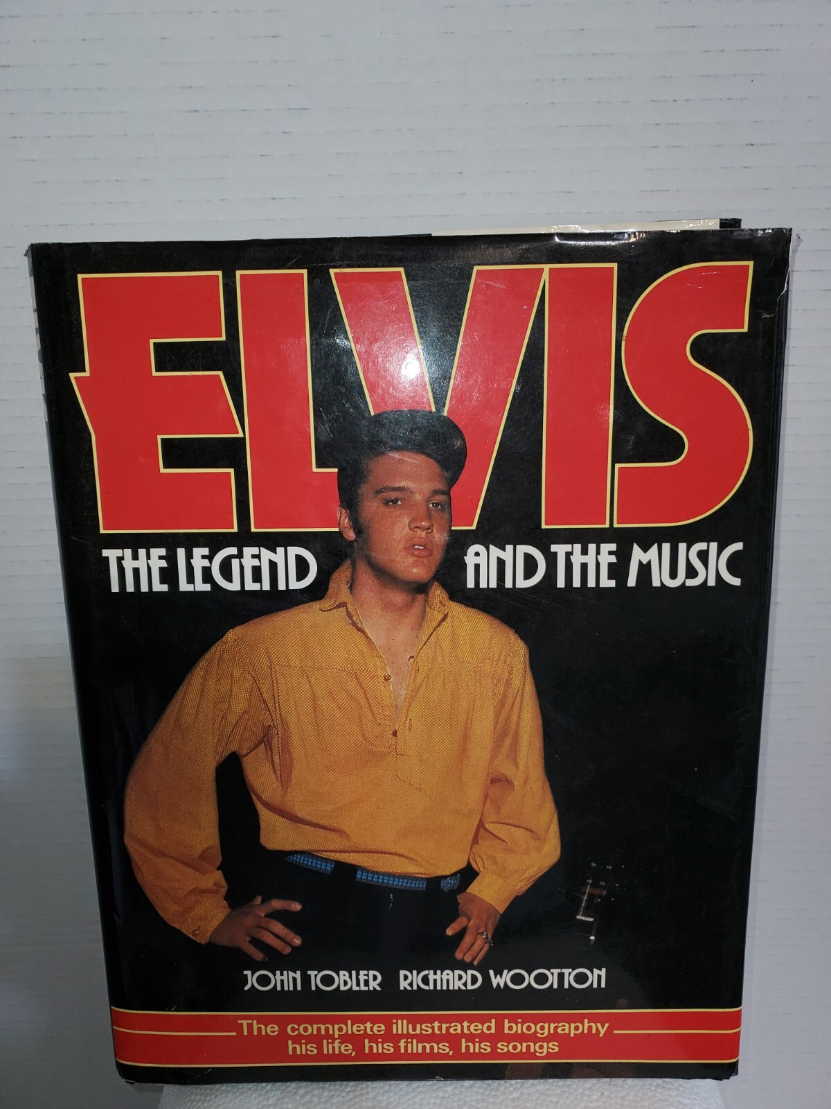 ELVIS THE LEGEND AND THE MUSIC HARDCOVER BOOK By John Tobler & Richard ...