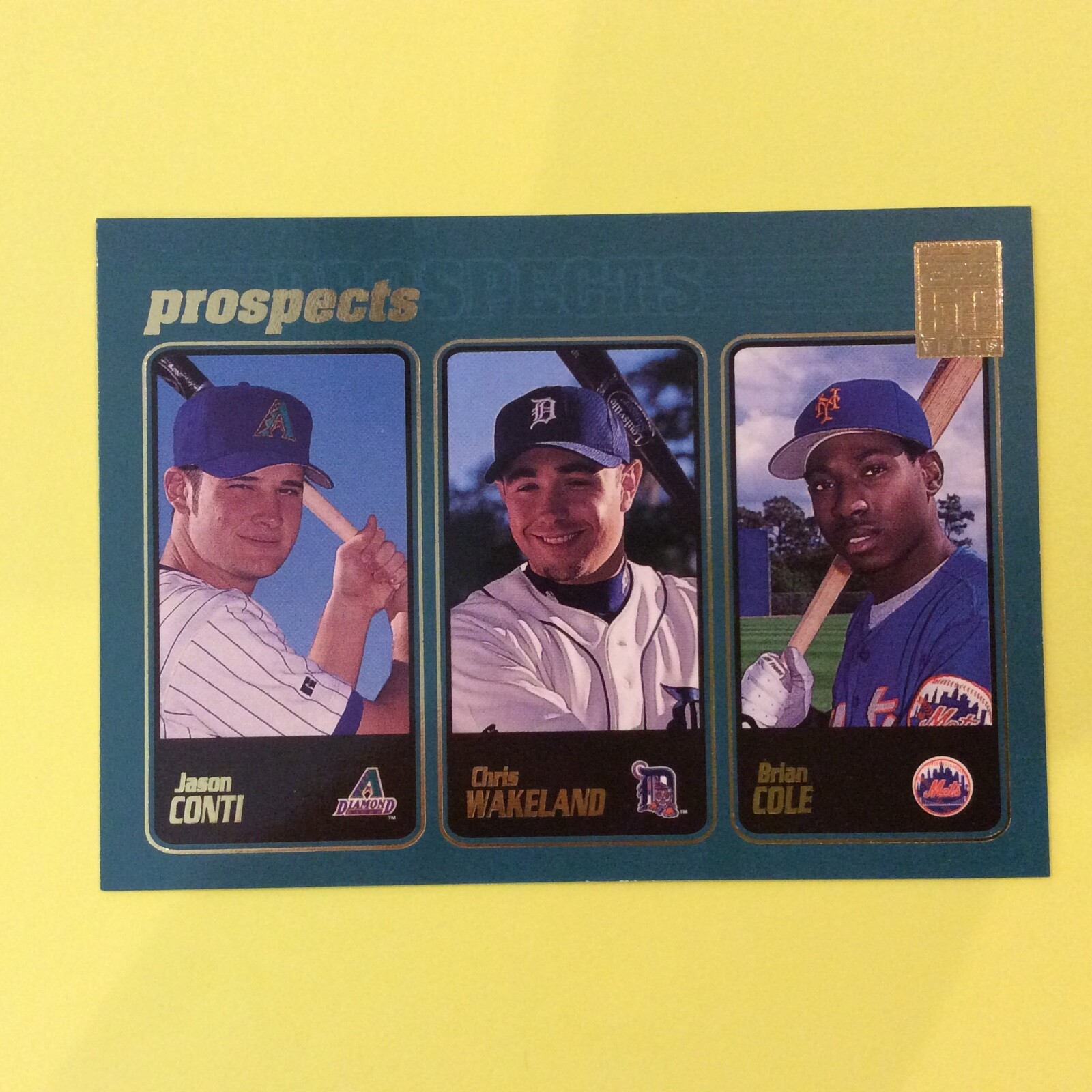 2001 Topps #372 Prospects Jason Conti Chris Wakeland Brian Cole | eBay
