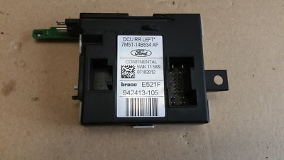 REAR LEFT PASSENGER N/S/R SIDE DOOR MODULE 7M5T-14B534 AF FOR FORD KUGA ...