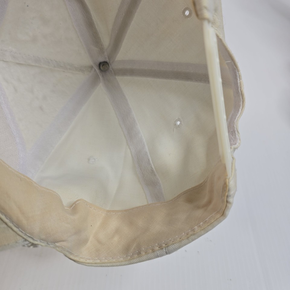 Vintage NASA White Rope Adjustable White Snapback Trucker Hat Cap ...