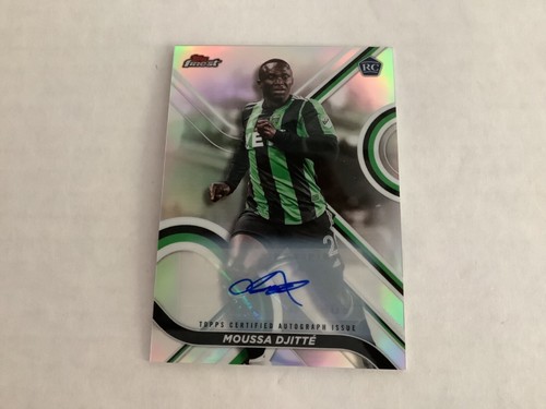 2022 Topps Finest MLS Soccer MOUSSA DJITTE RC ROOKIE Refractor ...
