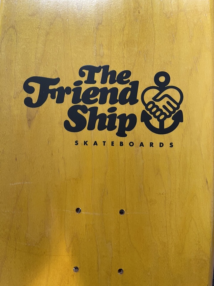 RARE Ralph Unpossible - The Simpsons - Friend ship Skateboard Deck | eBay