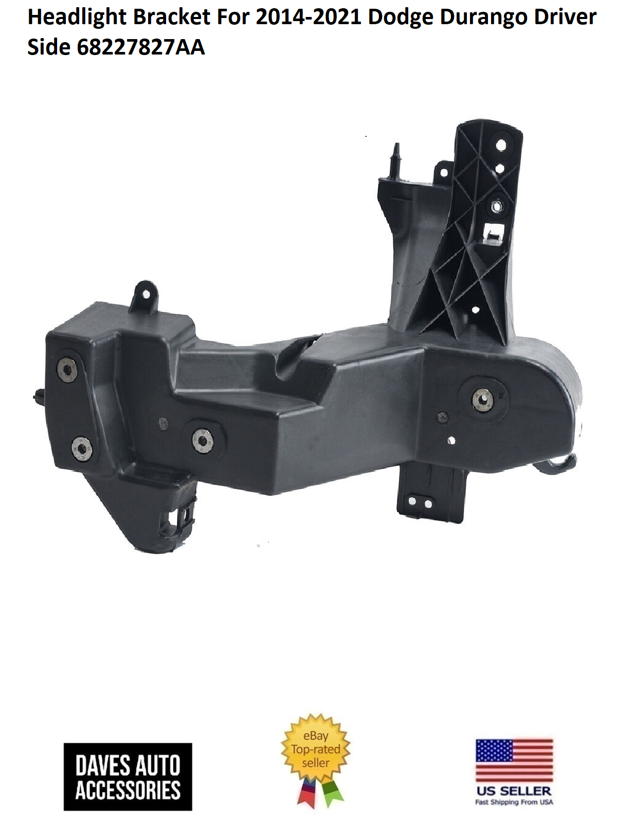 Headlight Bracket For 2014-2021 Dodge Durango Driver Side 68227827AA | eBay