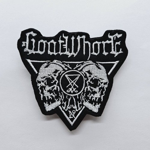 Goatwhore White EMBROIDERED PATCH | eBay