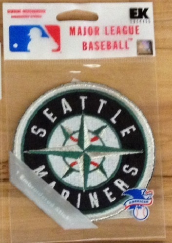 SEATTLE MARINERS Logo Patch Baseball Jolee's EK Success Appliqué MLB | eBay