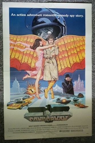 Condorman 1981 Michael Crawford Oliver Reed Barbara Carrera One Sheet ...