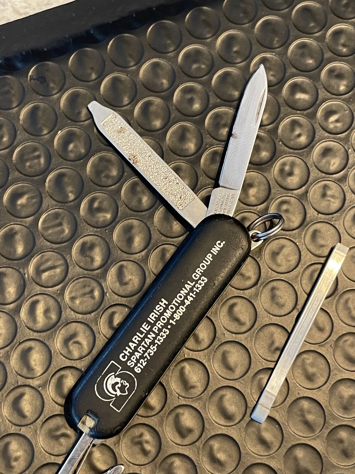 Vtg Victorinox Classic Swiss Army Pocket Knife W/ Charlie Irish ...