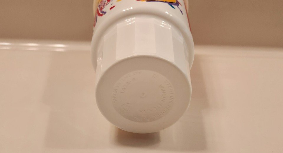 Vintage 90's McDonalds " Just Say 'Super size' Coke To Go plastic cup w ...