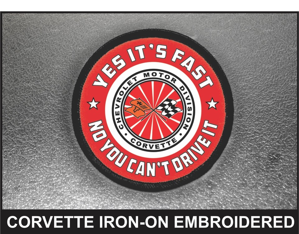 Corvette Emblem Iron-On Patches - All Model Collection | eBay