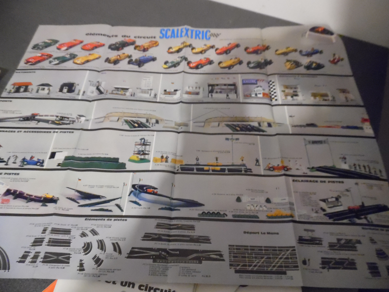 Vintage petit catalogue Notice Scalextric Triang "Vous et un circuit ...