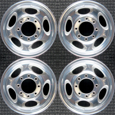 Ford Excursion Polished 16" OEM Wheel Set 2000 to 2005 | eBay