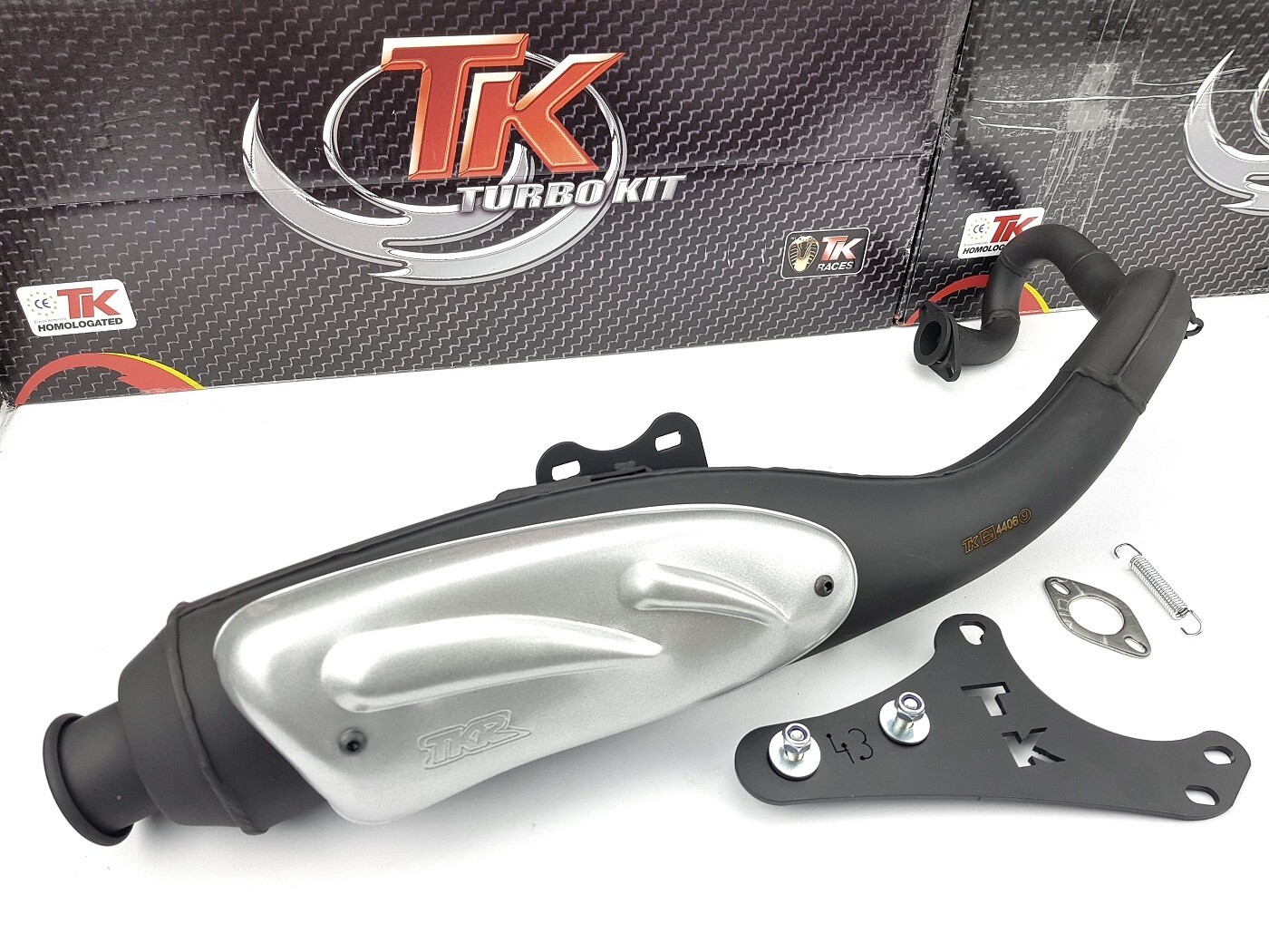 Turbo Kit TKR Sport Auspuff Peugeot Jetforce Speedfight 3 AC LC 50 ...