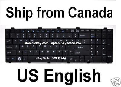 Keyboard for Fujitsu Lifebook A 530 A530 AH530 AH531 NH751 - US English ...