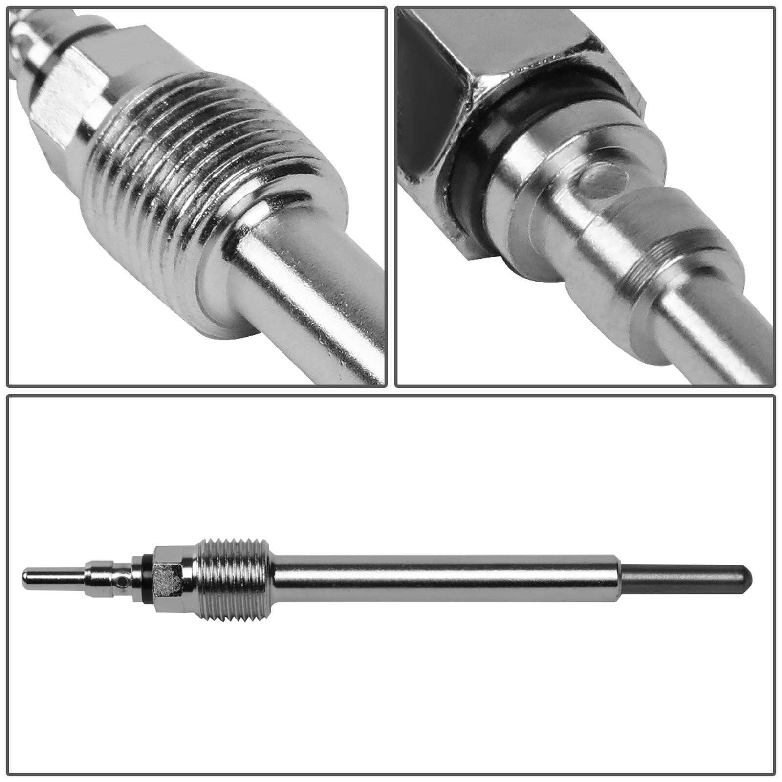 8Pcs OE Style Diesel Powerstroke Glow Plugs Set for Ford E/F-Series 7 ...