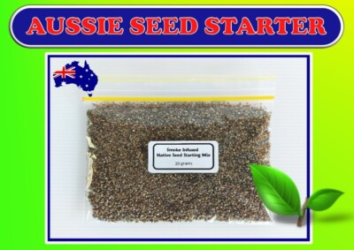 VERMICULITE-SMOKE INFUSED NATIVE SEED AND PLANT RAISING GERMINATION ...